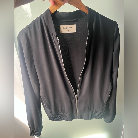 Babaton | Jackets & Coats | Babaton Dressy Bomber Jacket | Poshmark
